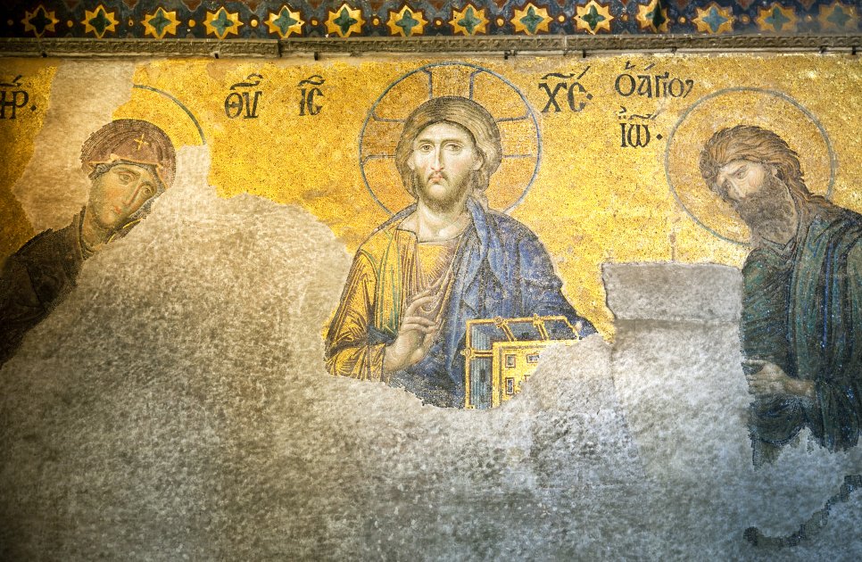 Η «Δέησις», το ωραιότερο ψηφιδωτό της Αγια-Σοφιάς και οι Έλληνες ...